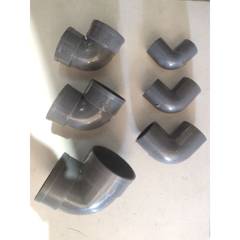 Jual Knee PVC Jaya TS 1/2"-3/4"-1" Fitting Pipa Knie | Shopee Indonesia