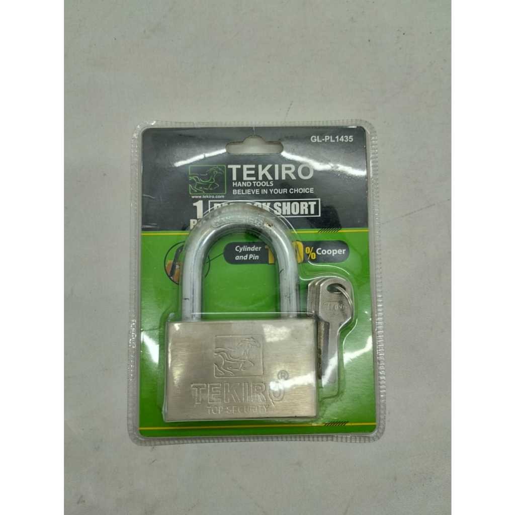 Jual TEKIRO gembok Leher pendek 70 mm/Gembok anti maling/Gembok kuat ...