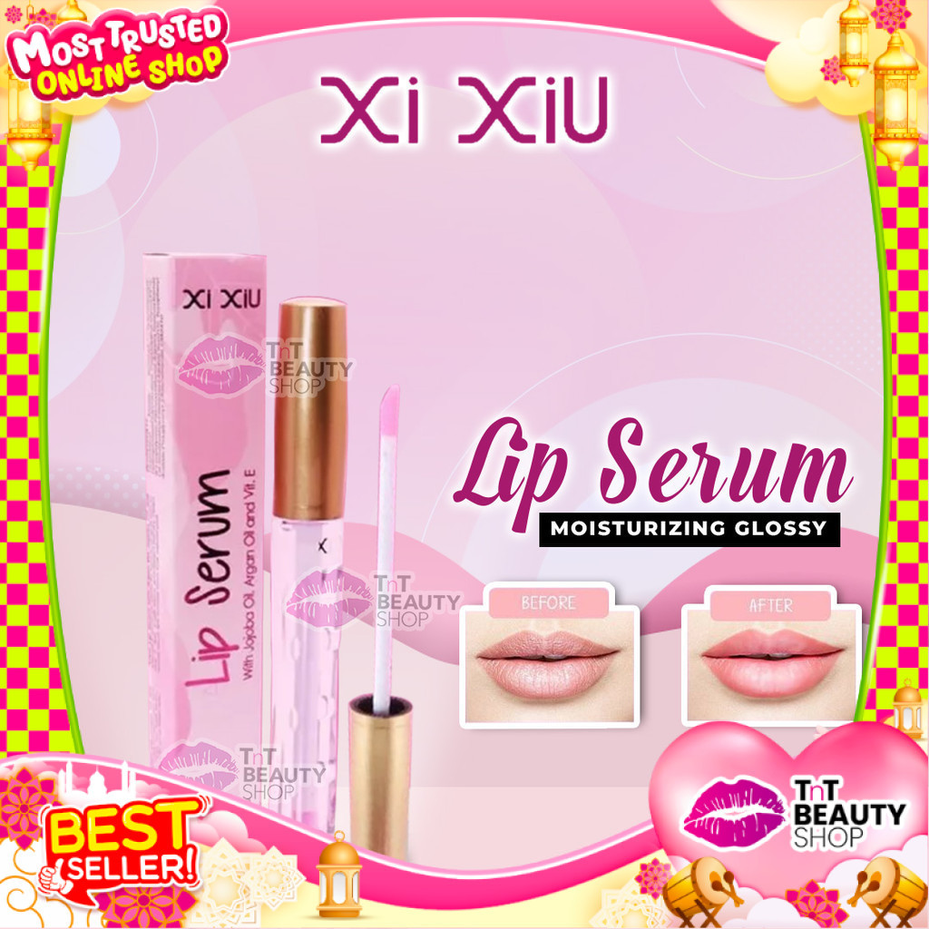 Jual XI XIU Lip Serum - Moisturizing Glossy Pink Natural | XiXiu Lip ...