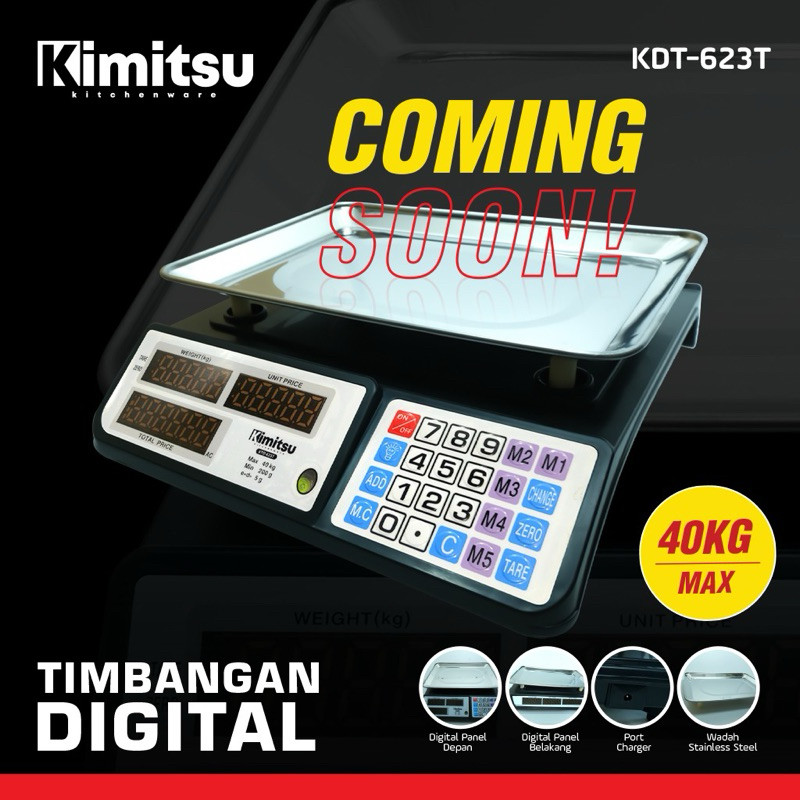 Jual TIMBANGAN BUAH DIGITAL KIMITSU KDT623T / KIMITSU DIGITAL SCALE ...