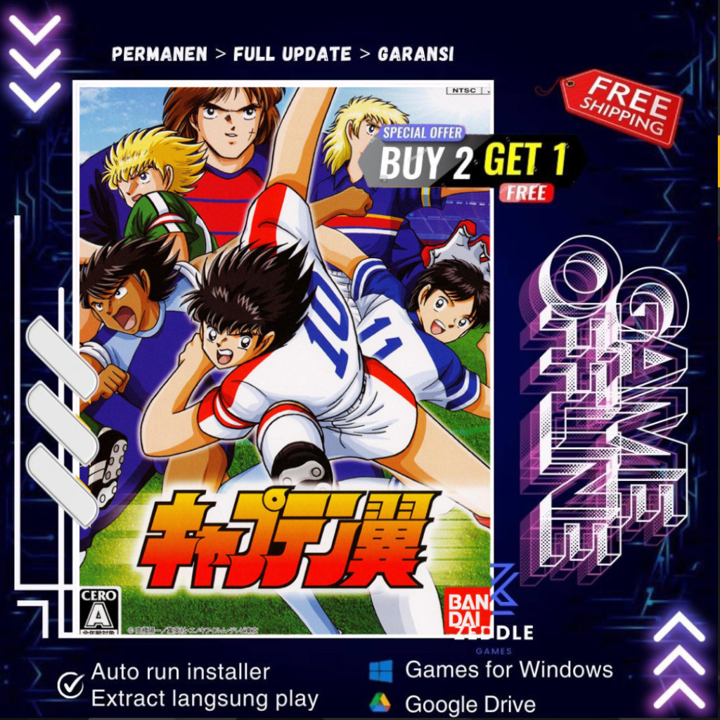 Jual CAPTAIN TSUBASA - GAME PC - GAME LAPTOP - PC GAME OFFLINE | Shopee ...