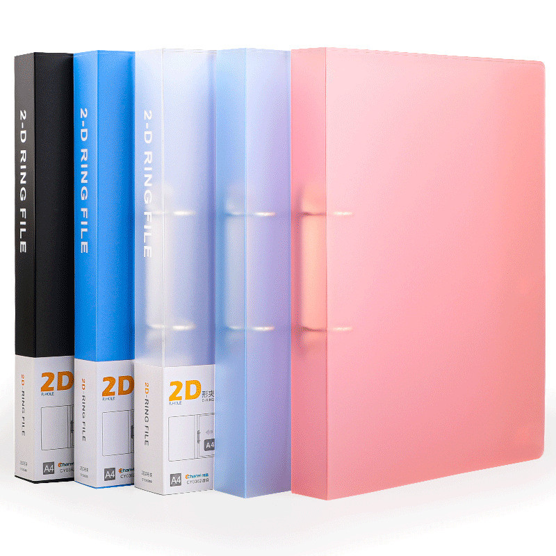 Jual Folder 2-hole D-clip Plastic Pp Folder A4 File Bag Storage Box ...