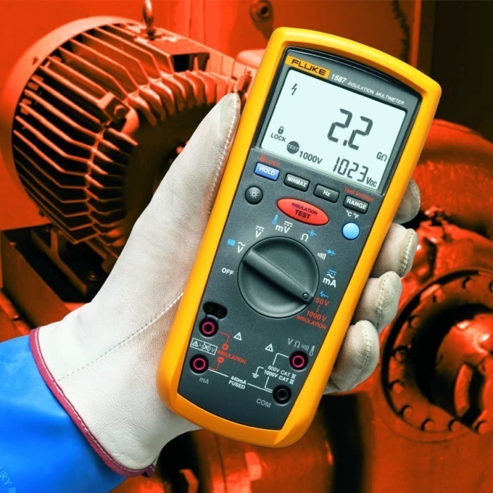 Jual Fluke 1587 2 in 1 digital insulation multimeter tester multi ...