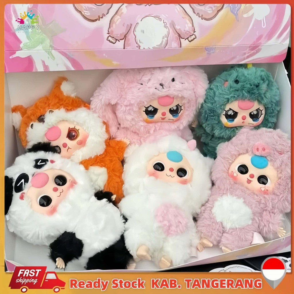 Jual Baby Three V3 Blind Box Segel Boneka Bentuk Hewan Kualitas Bagus ...
