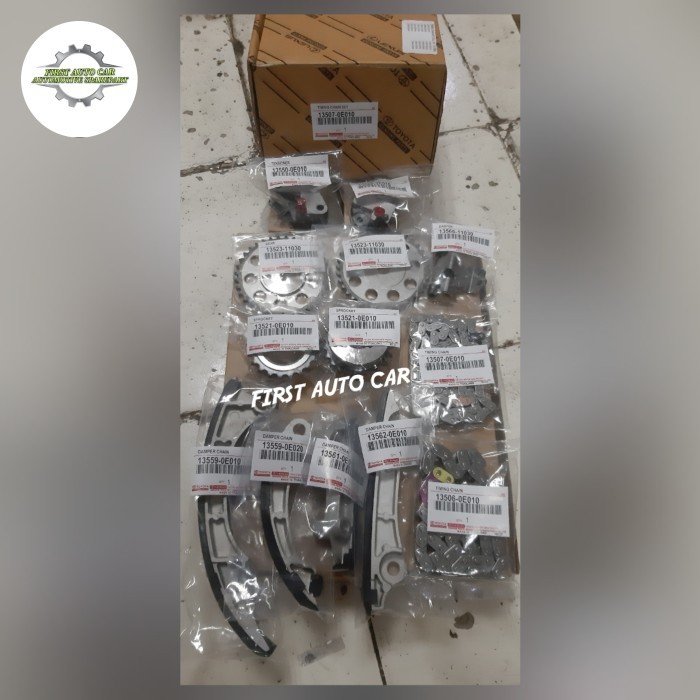 Jual Rantai chain timing set toyota hiace premio 1GD-FTV/2GD-FTV(1SET ...