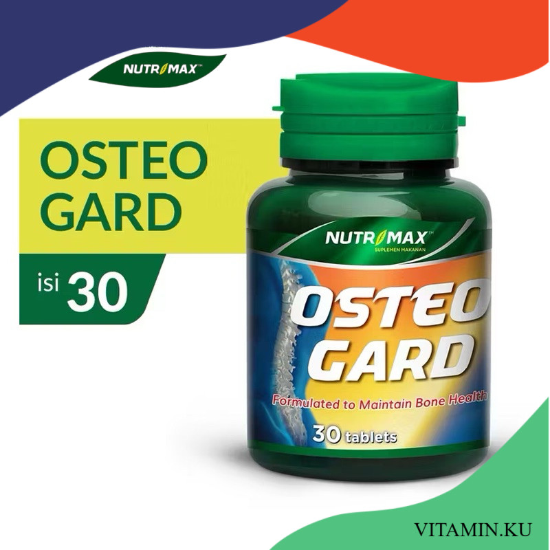 Jual Nutrimax Osteogard Kalsium Tulang Osteoporosis Kesehatan Gigi Kuku ...
