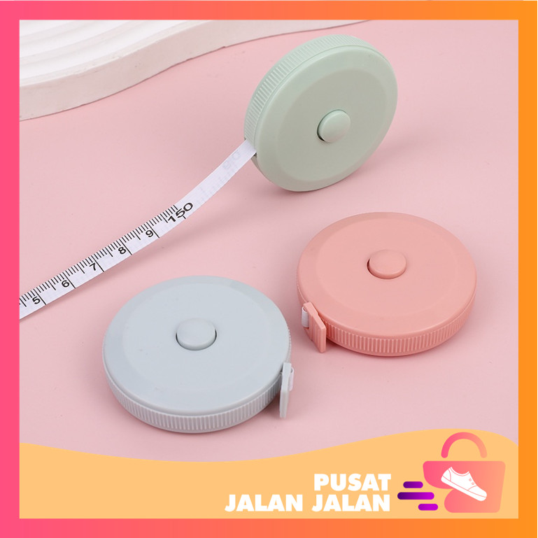 Jual PJJ - H5605 Meteran Mini Bulat / Meteran Kain Mini / Meteran ...