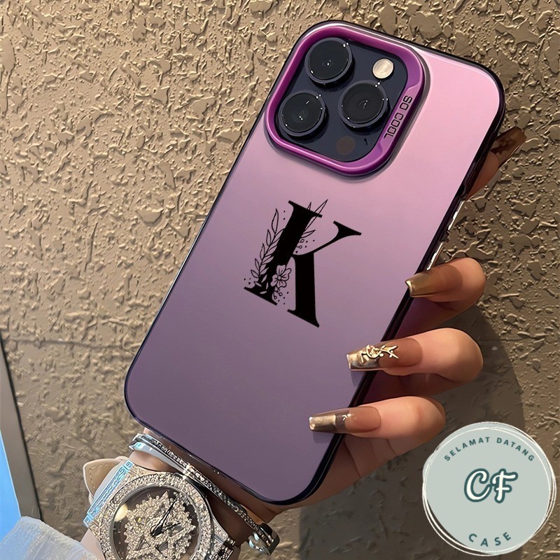Jual Casing ponsel huruf K yang simpel dan bergaya sangat cocok untuk ...