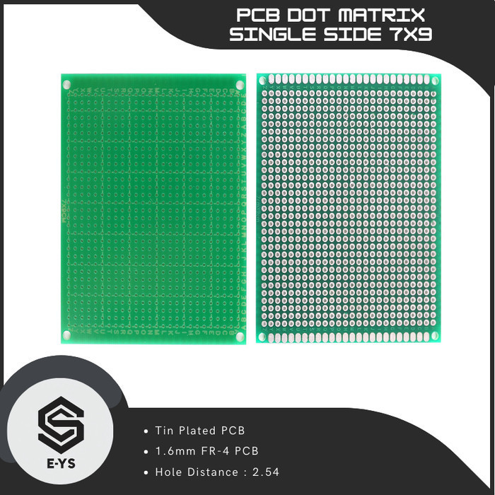 Jual PCB Lubang / Matrix Circuit Board 7x9cm Single Layer | Shopee ...