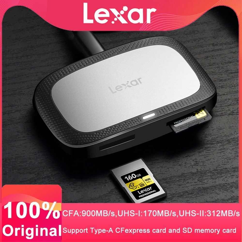 Jual Lexar CFexpress Type A card reader 10Gbps 8K 2-in-1 Hi-Speed USB 3 ...