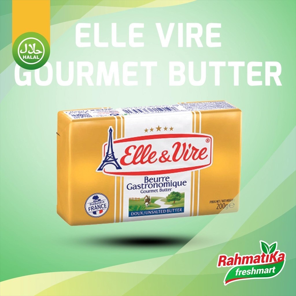 Jual Elle & Vire Doux/Unsalted Butter 200 gr | Shopee Indonesia