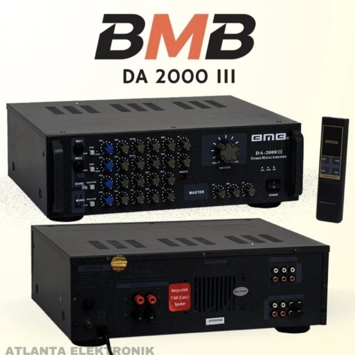 Jual Amplifier BMB DA 2000 lll/ DA 2000 lll/ DA2000lll Ampli BMB ...