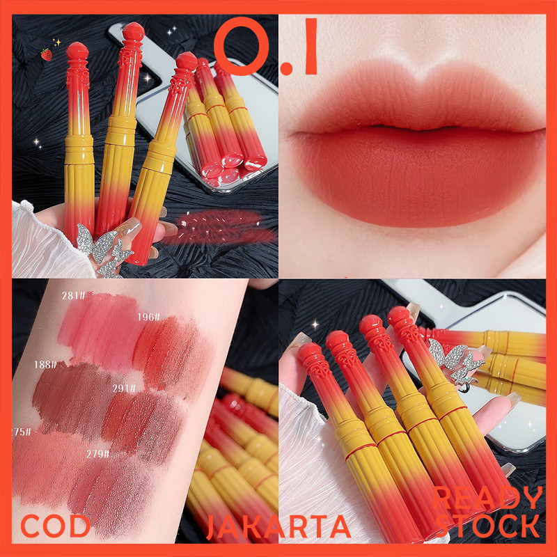 Jual Laolishi Matte Lip Tint Waterproof Tahan Air Tahan Lama Liptint ...