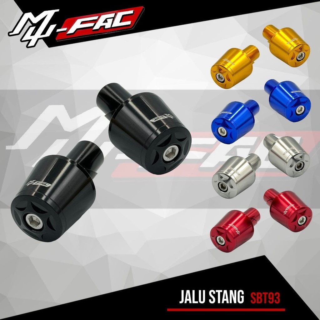 Jual Jalu stang Motor Full Warna MUFAC Bahan Aluminium CNC | Shopee ...