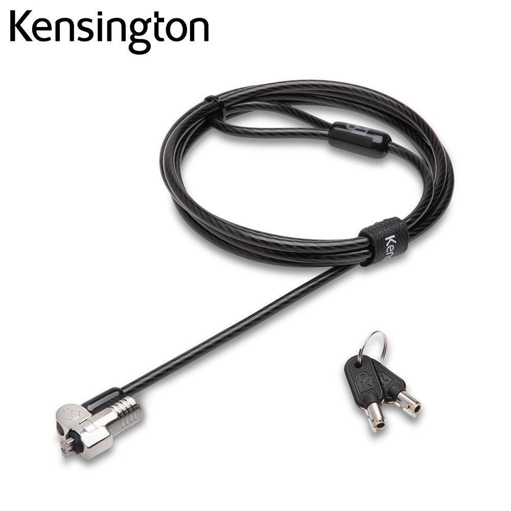 Jual Kensington Original Keyed Laptop Lock NanoSaver with 1.8m Carbon ...