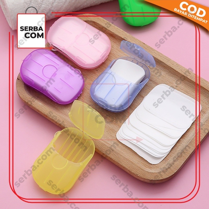 Jual Sabun Cuci Tangan Kertas Isi 20 PCS Sabun Kertas Cuci Tangan Paper ...