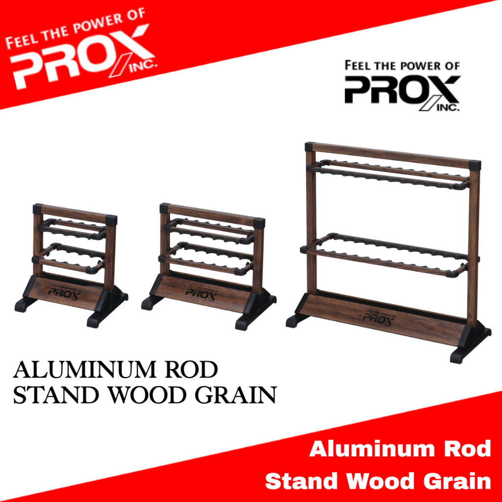 Jual Prox Aluminum Rod Stand Wood Grain | Shopee Indonesia