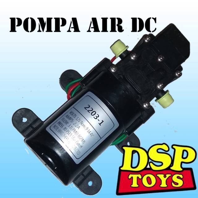 Jual Pompa Air DC 12 Volt Penguat Tekanan Air High Pressure Mini ...