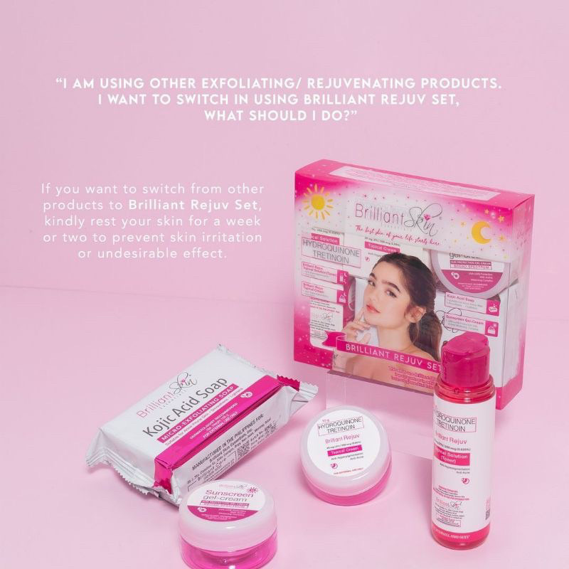 Jual BRILLIANT REJUV SET 4in1 ORIGINAL / BRILLIANT SKIN / BRILLIAN ...