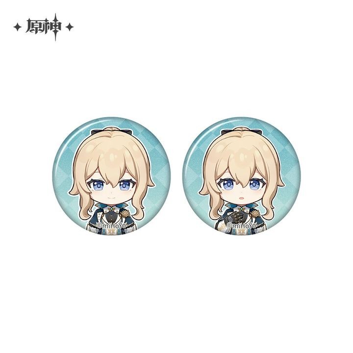 Jual Jean Chibi Photo Reminiscing Theme Badge Set 38mm - Genshin Impact ...