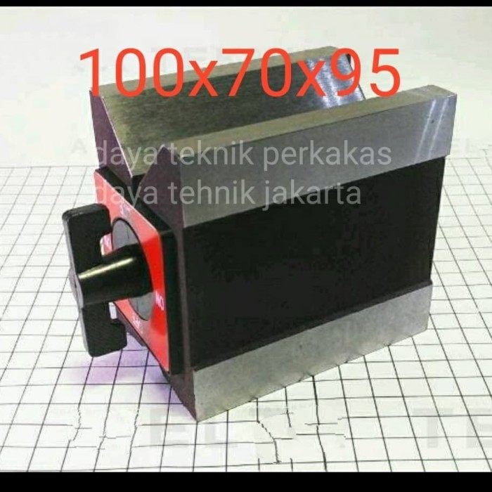 Jual magnetic v block - v blok magnet KV12K - magnetic tools v block ...