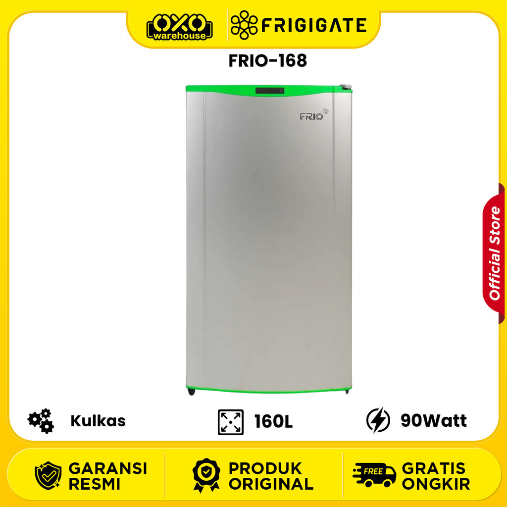 Jual FRIGIGATE LEMARI ES FRIO 168 BY SHARP KULKAS FRIGIGATE 1 PINTU ...