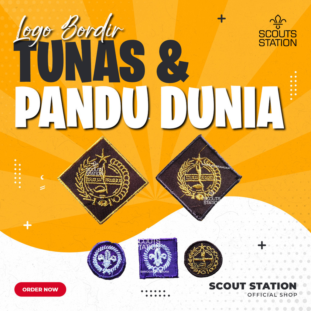 Jual Bed Pandu Dunia Bed Tunas Kelapa Kitri Pelantikan Pramuka Bordir ...