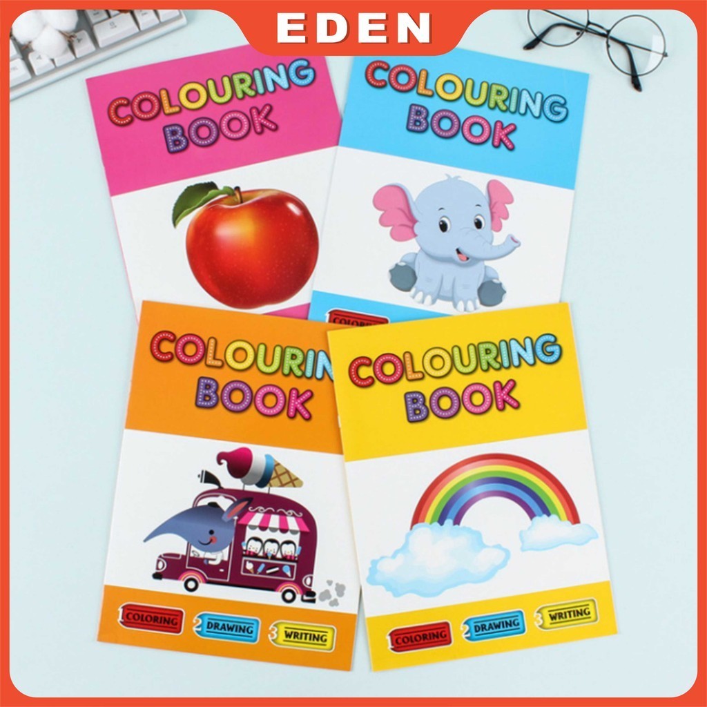 Jual Buku Mewarnai Anak Coloring Book Buku Gambar Mewarnai 8 Lembar ...
