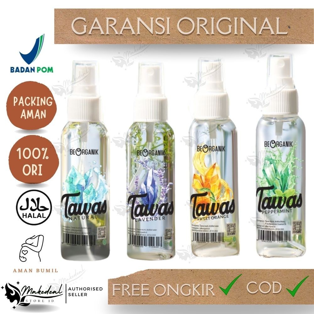 Jual Tawas Spray Beorganik / Crystal Deodorant / Natural Deodoran Spray ...