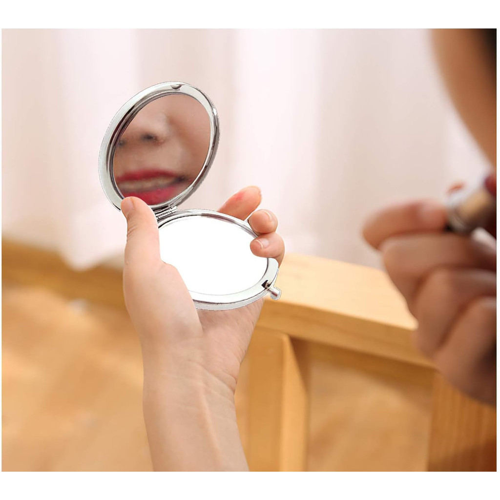Jual Yamata Cermin Saku Lipat Stainless Premium / Cermin Make Up ...