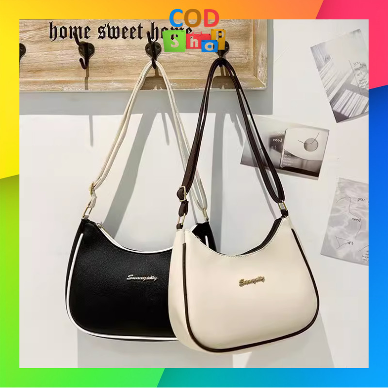 Jual COD - T6213 Tas Selempang Wanita Korean Style / Shoulder Bag Puffy ...