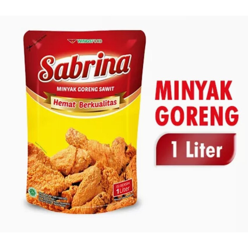 Jual Sabrina Food Minyak Goreng 1lt / 900ml/ 450ml | Shopee Indonesia
