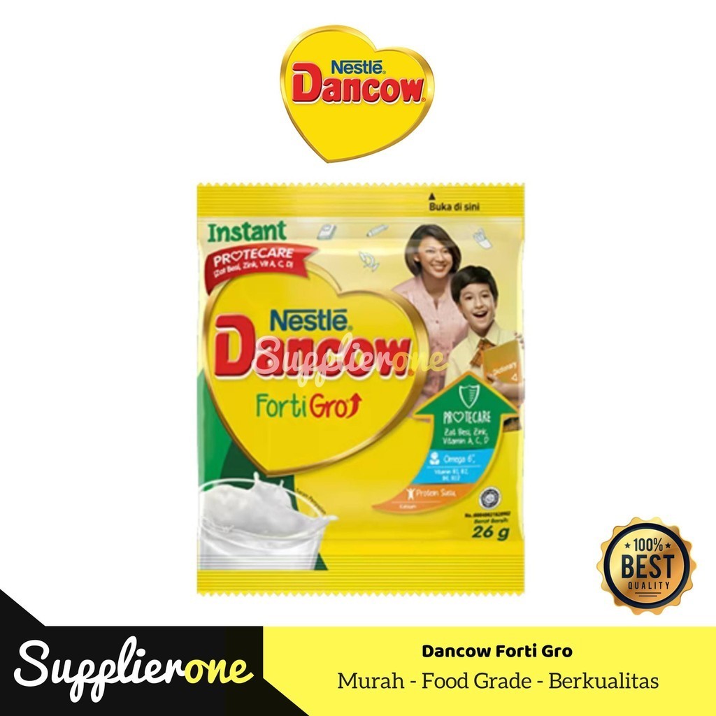 Jual DANCOW Fortigro 26g / Susu Bubuk / Susu Dancaw / Susu Dancaw ...