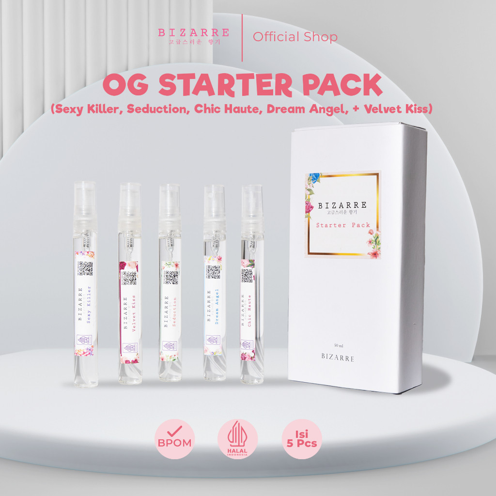 Jual BIZARRE Parfum Wanita Starter Pack OG VARIANT 10 ML [ 1 PC ...