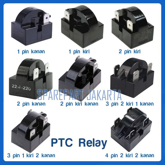 Jual RELAY PTC KULKAS / PTC RELAY KULKAS ALL TYPE UNIVERSAL | Shopee ...