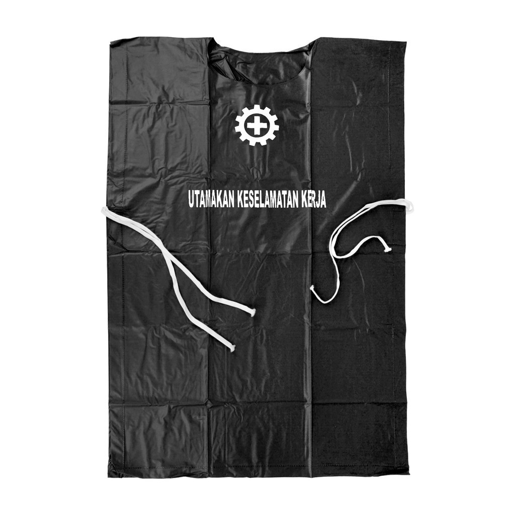 Jual Apron Celemek Kerja PVC anti air Biru Hitam Kuning Silver | Shopee ...