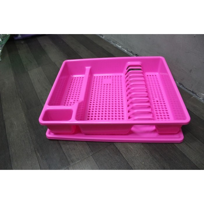 Jual rak bak pengering cuci piring plastik sendok alat dapur gapur ...