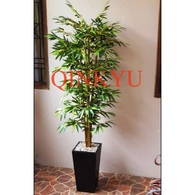 Jual POHON HIAS BAMBU CENDANI SUPER RIMBUN SIAP PAJANG SUDAH DENGAN POT ...