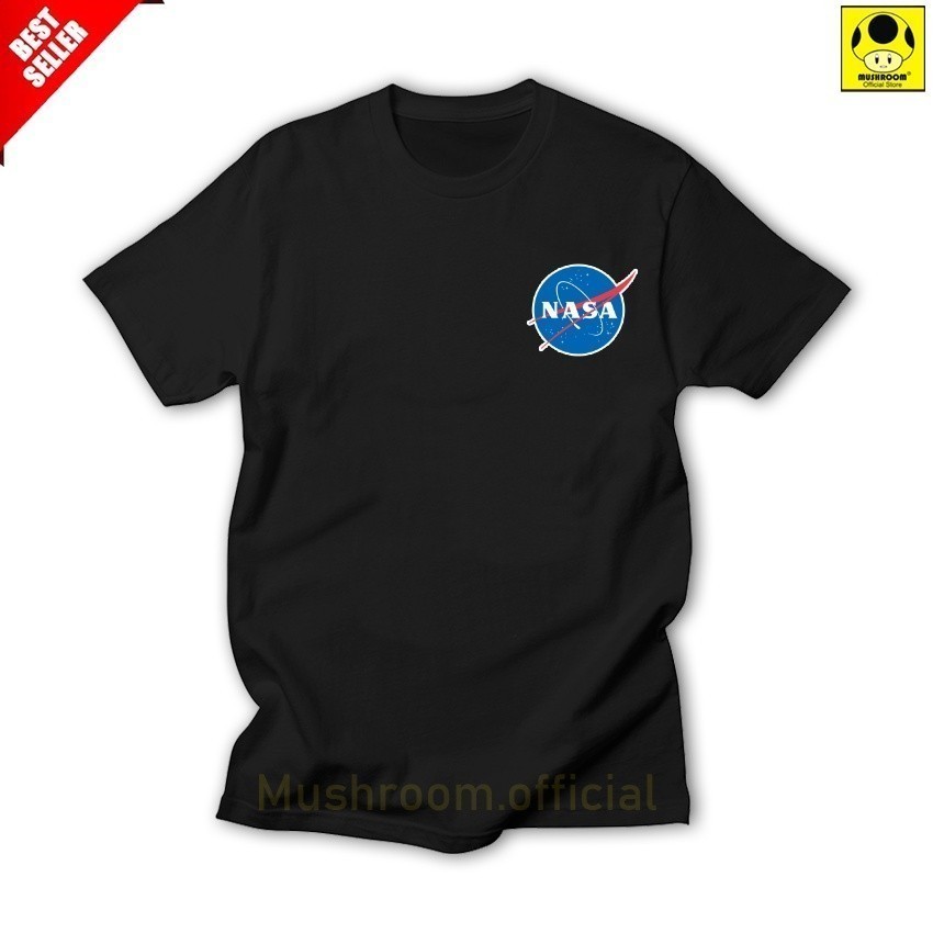 Jual DarjoCloth - Mushroom Official - Kaos LOGO NASA BIRU / Kaos Distro ...