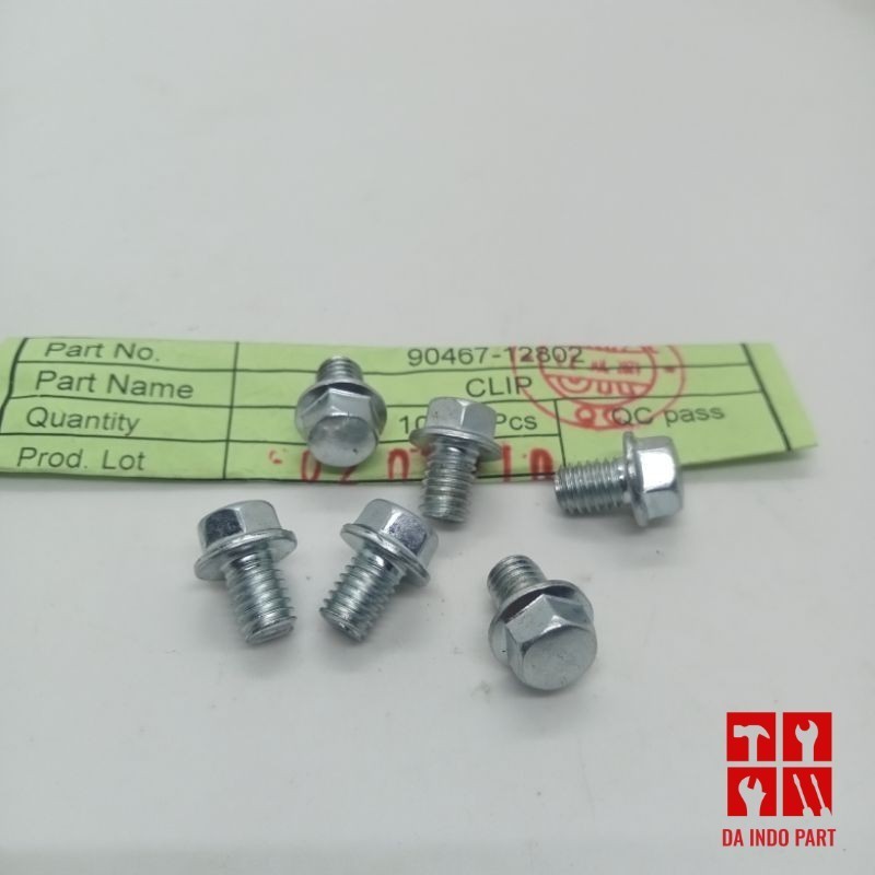 Jual baut 10 KUNCI 8 original M6 × 8 baut kunci 8 ori honda PANJANG 0 ...