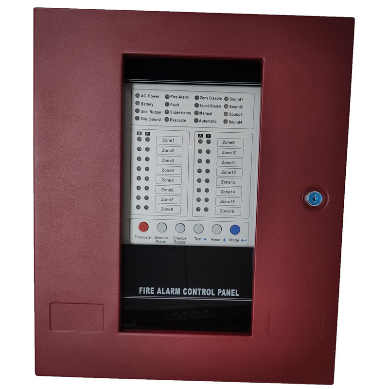 Jual Fire Alarm Control Panel with16 Zones Conventional Fire Alarm ...