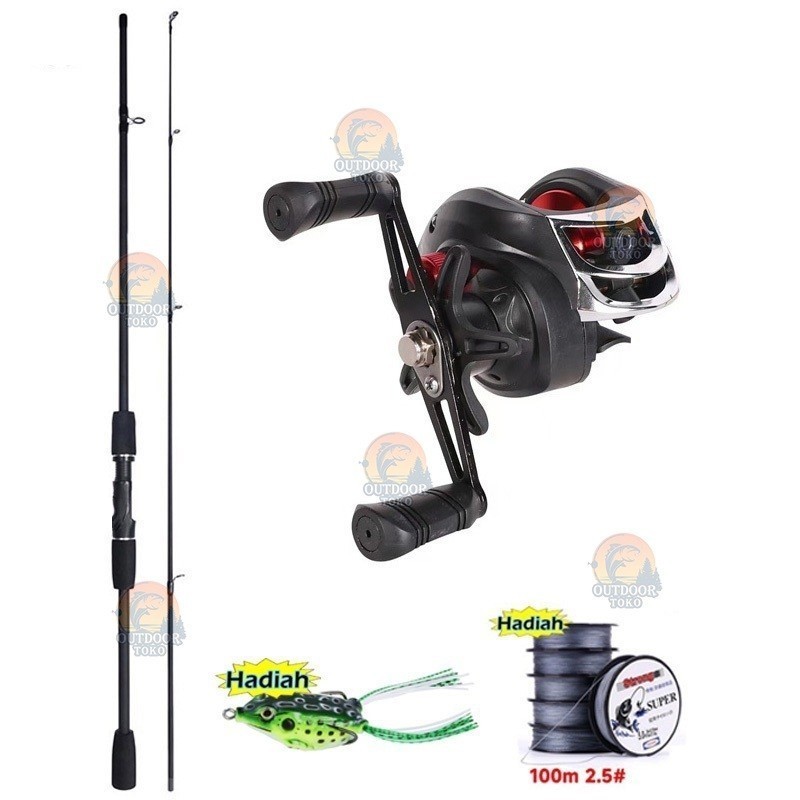 Jual Metal Spool Baitcasting Fishing Reel Carbon Fiber Baitcasting ...