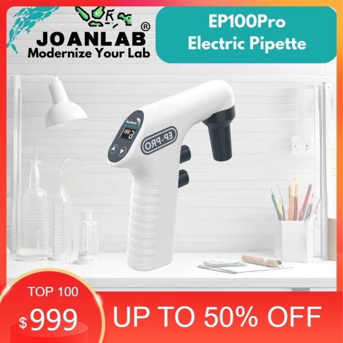 Jual JOANLAB Electric Pipette Digital Pipet Listrik Akurat Presisi EP-PRO | Shopee Indonesia