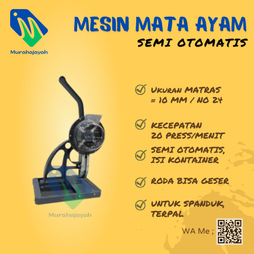 Jual Mesin Mata Ayam Semi Automatic | Alat Press Mata Ayam Spanduk ...