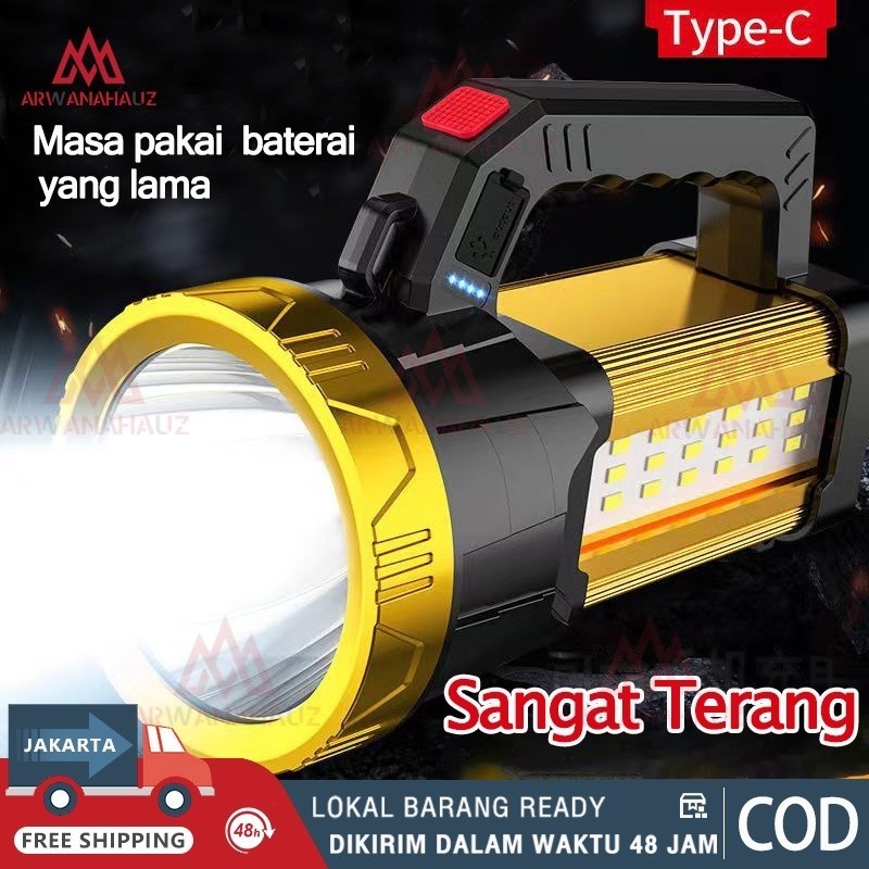 Jual Senter LED Super Terang Senter LED Super Terang Tahan Air IPx4 45 ...