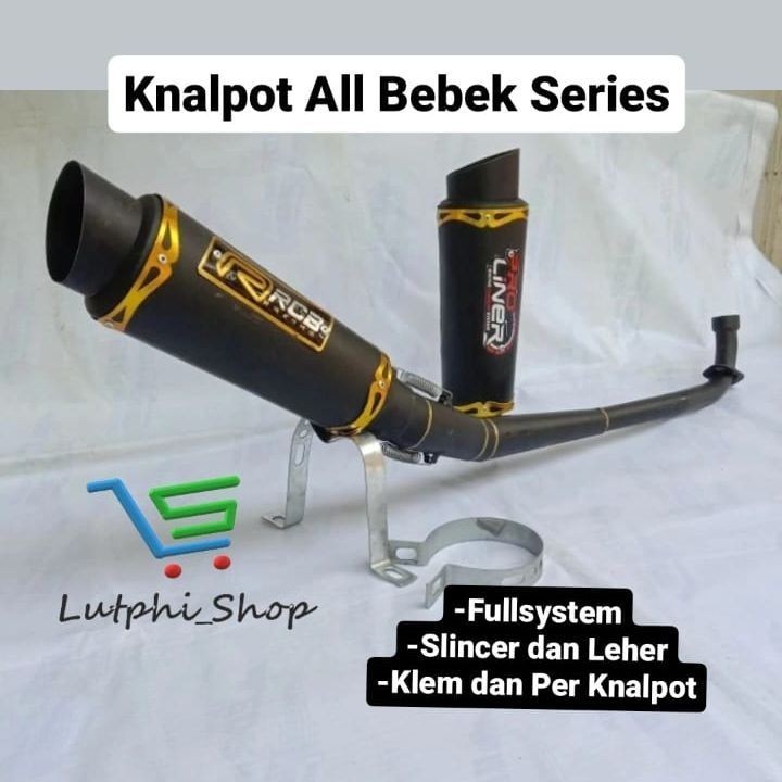 Jual KNALPOT RCB DAN PROLINER HITAM KHUSUS MOTOR BEBEK VEGA, SUPRA, JUPITER, REVO, SMASH ...