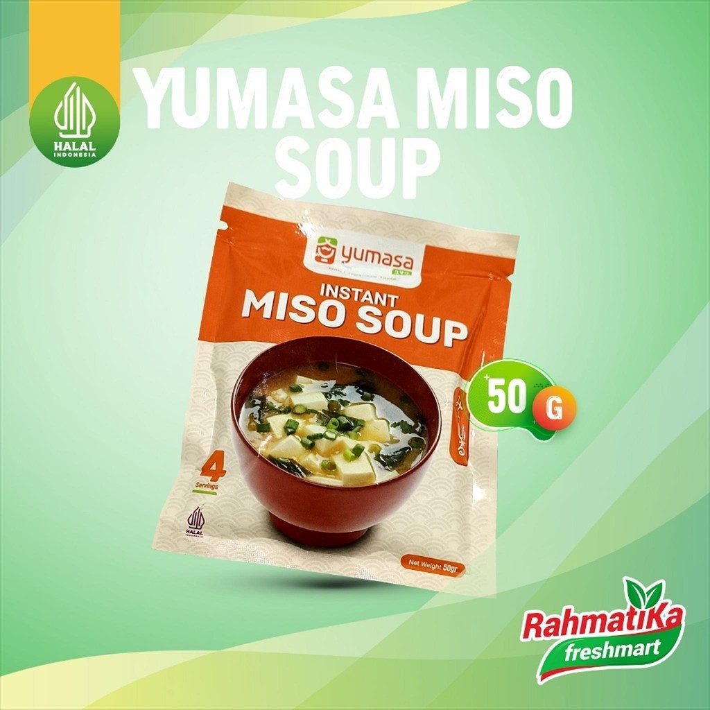 Jual YUMASA Japanese Miso Soup Instant / Sup Miso Jepang Halal 50 gram ...