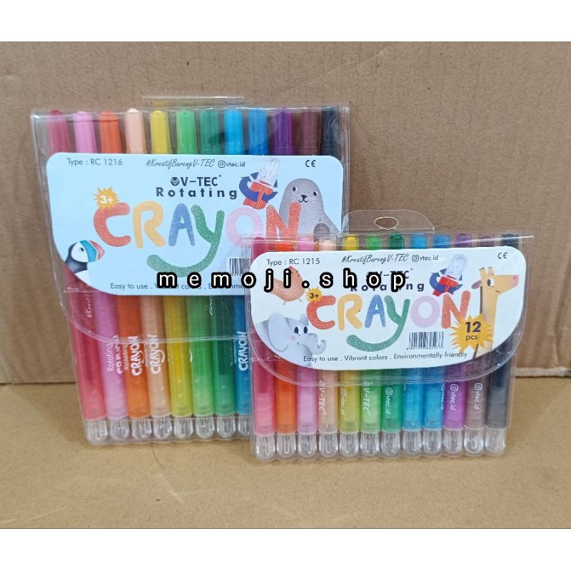 Jual Crayon Putar / Rotating Crayon V-TEC | Shopee Indonesia