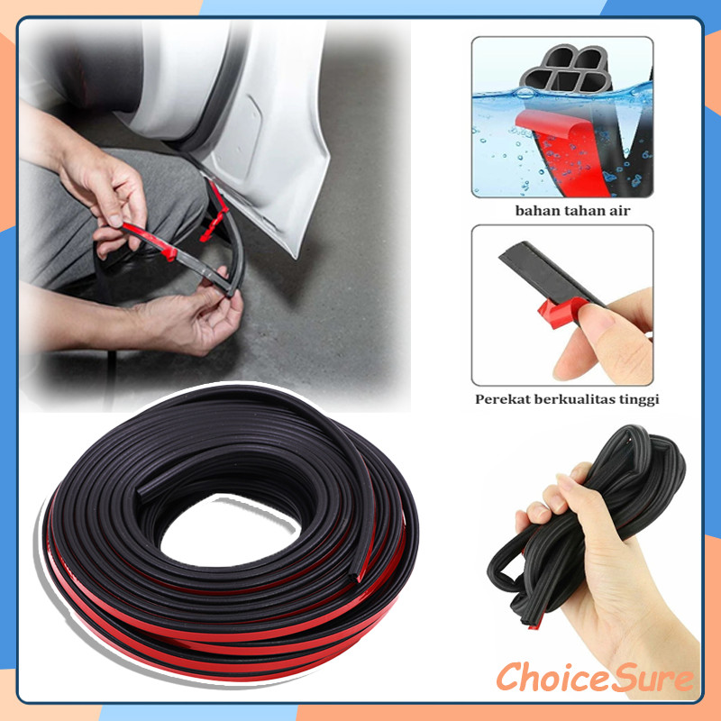 Jual Karet Peredam Pintu Mobil / List Pelindung Pintu Universal Body ...