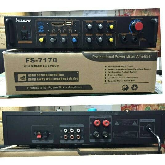Jual murah meriah!!! ampli betavo FS-7170 baru usb sd BISA [COD] DI ...